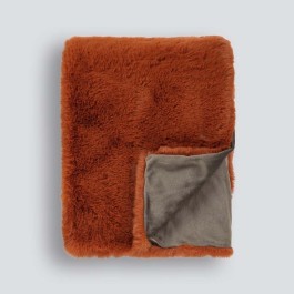 Luxe Faux Fur Throw by Ollo - Spice