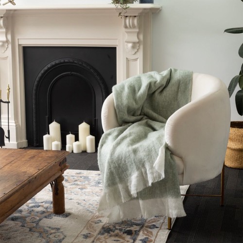 Shop Green Throws NZ