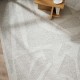 Maya 100% Wool Floor Rug by Baya - Oatmeal