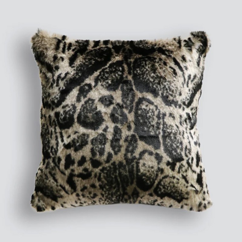 Heirloom African Leopard Square Cushion - 45cm