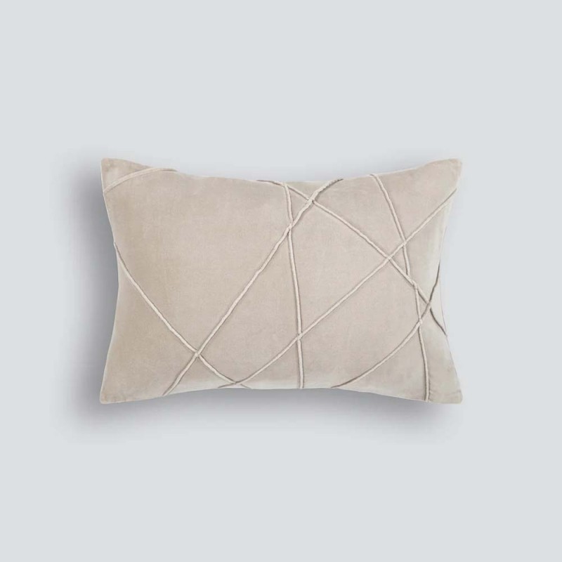Alba Cushion by Ollo Ecru
