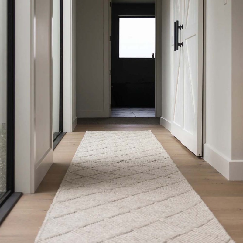 Dakota Floor Runner by Baya - Natural Straw