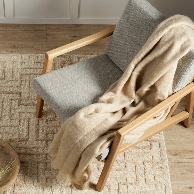 Fiesta Throw by Ollo - Doeskin