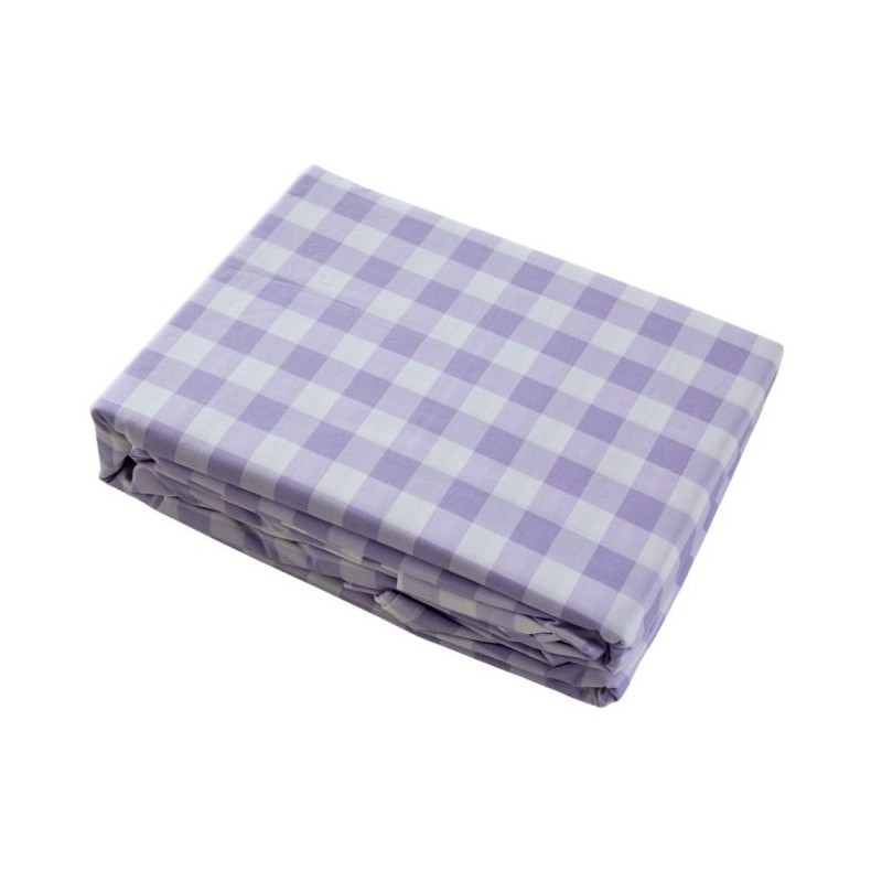 Fliss Lilac Gingham Sheet Set