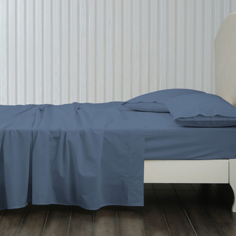 Pure Cotton Sheet Set Denim by MM Linen
