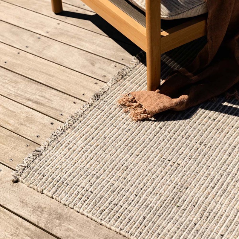Rhodes In & Outdoor Floor Rug by Baya Slate